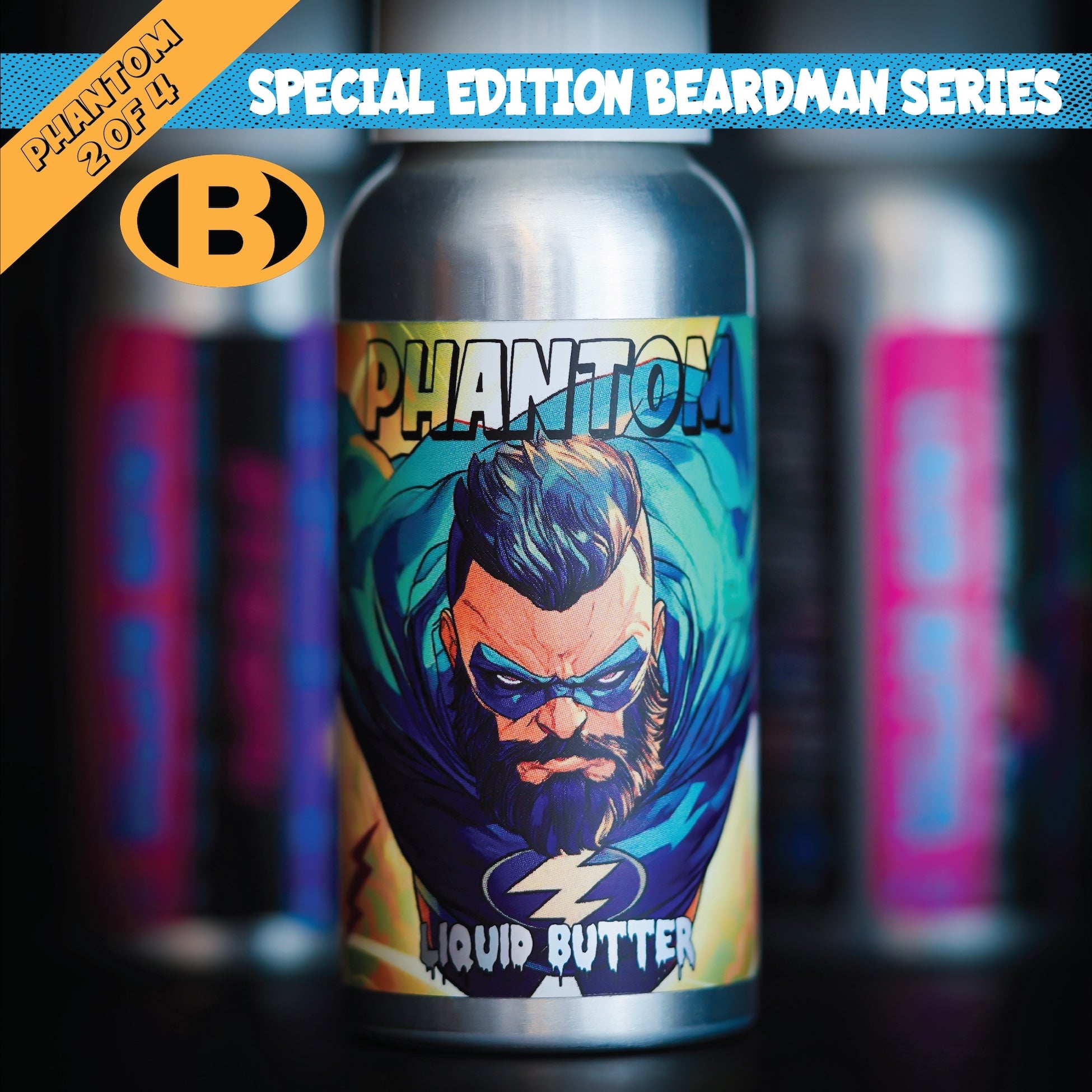 Phantom - Liquid Beard Butter (2oz) – THE BEARDED GRENADE