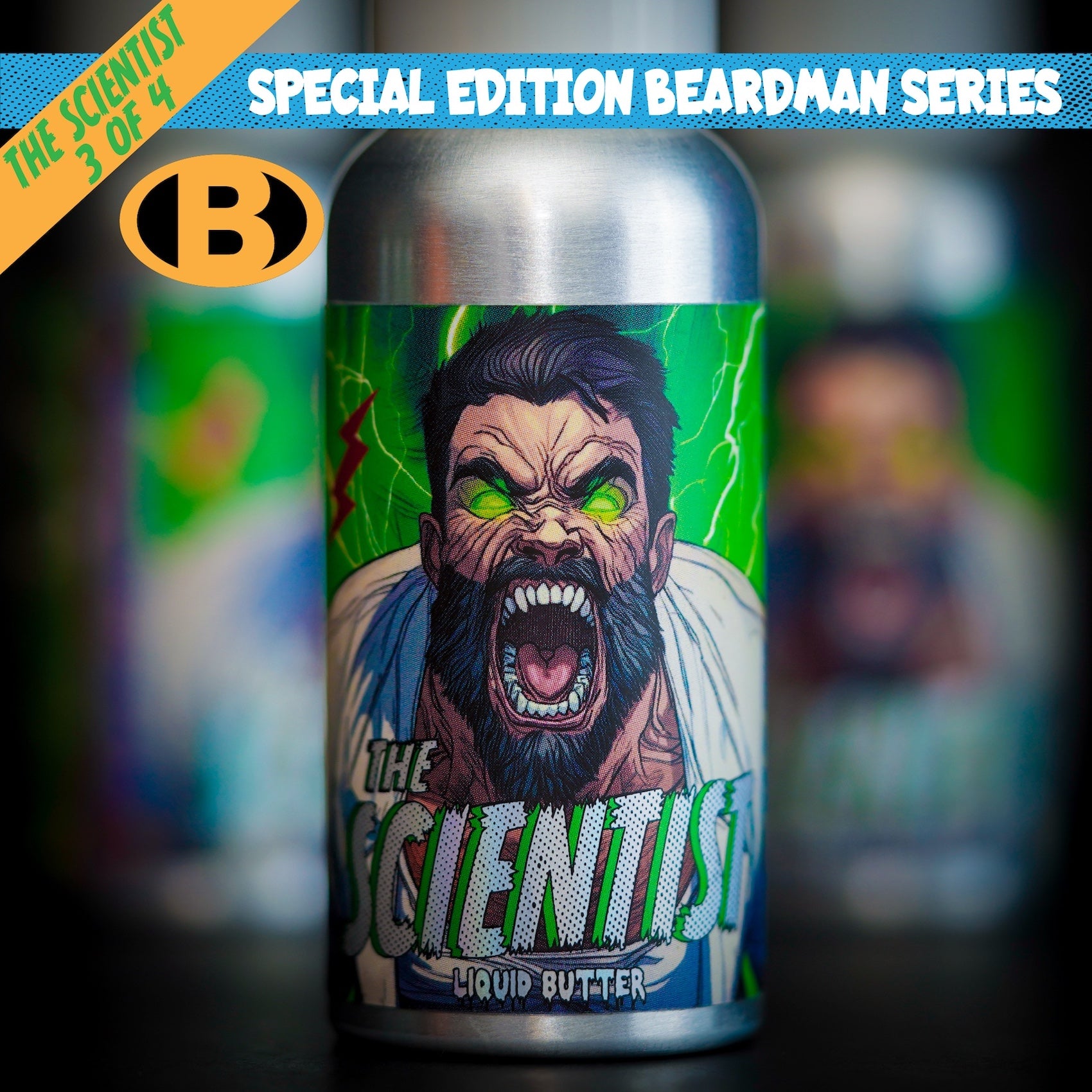 The Scientist - Liquid Beard Butter (2oz) – THE BEARDED GRENADE
